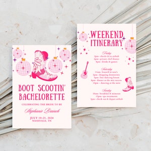 Boot Scootin Theme Party Invitations - Etsy