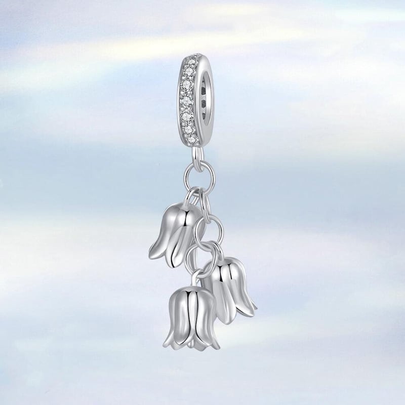 Pandora Lily Flower Charm - Etsy