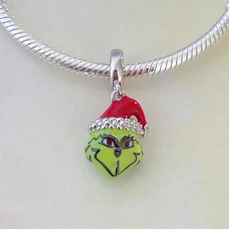 Grinch Pandora Charm - Etsy