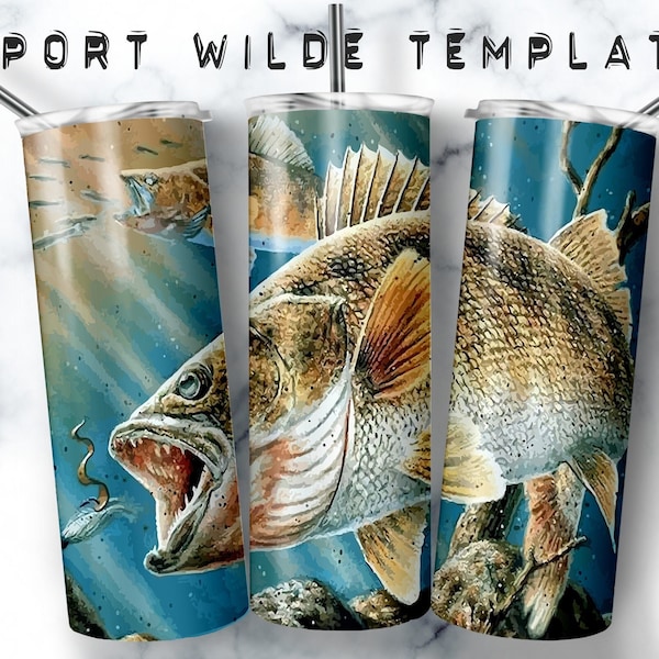 Walleye Fish Design - Etsy