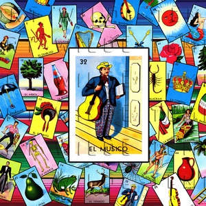 Mexican Loteria Tumbler Wrap, 20oz Skinny Design, Loteria Cards Design ...