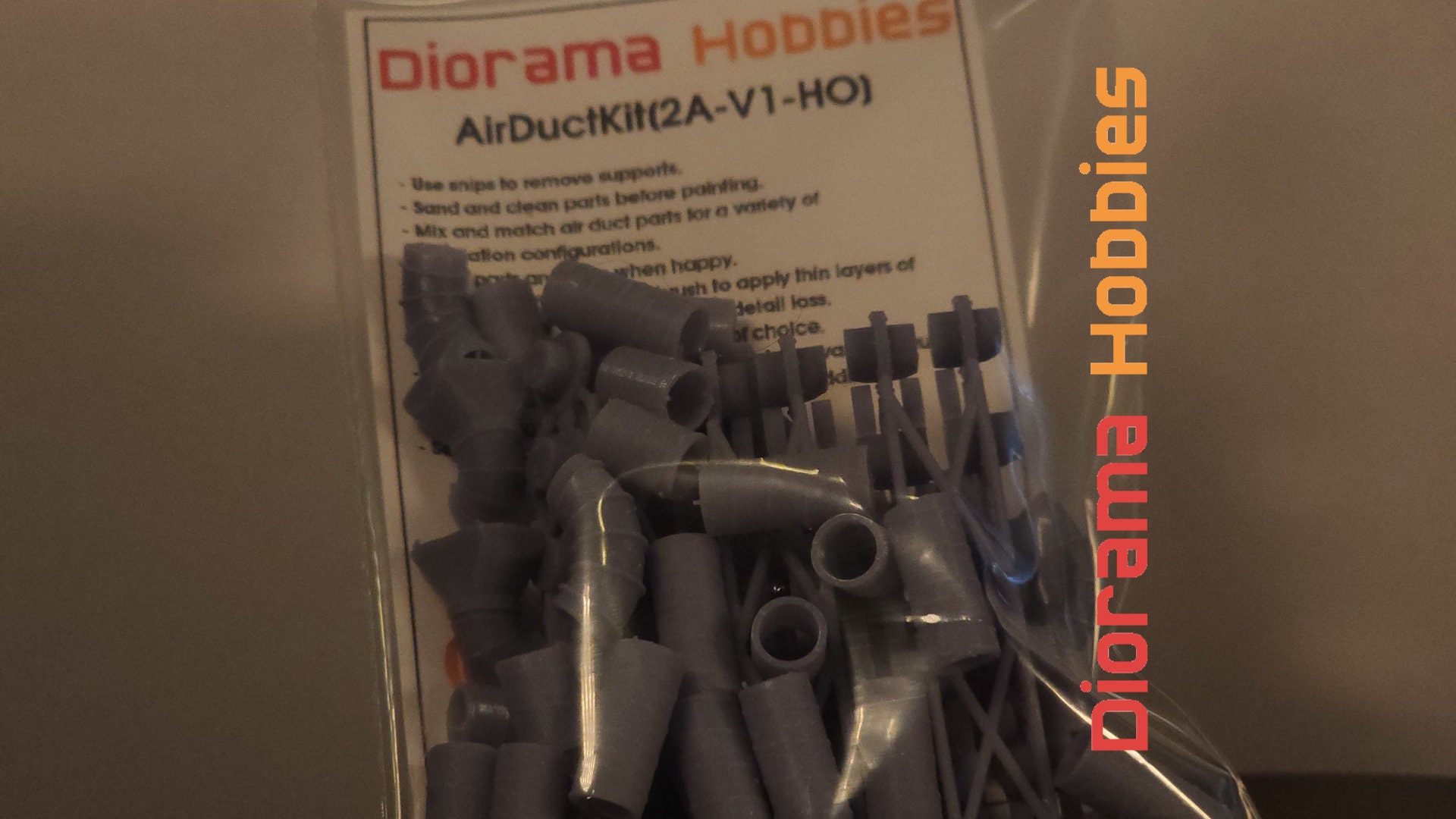 Air Ducts / Grease Ducts Kit - HO Scale - Etsy