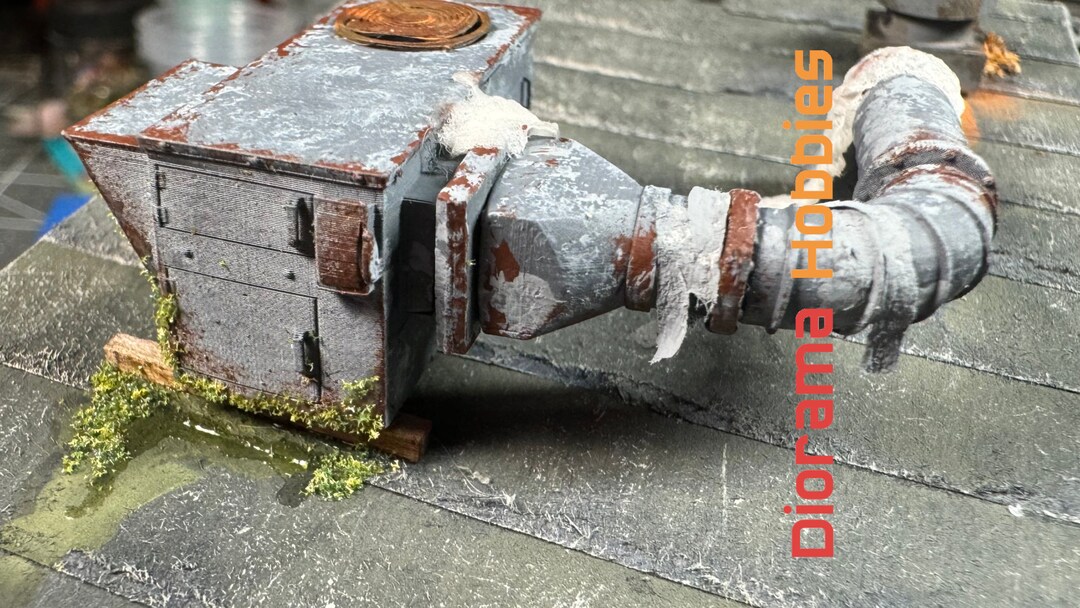 HVAC Kit 3 - Air Ducts & Air Conditioner HO Scale 1:87 - Etsy