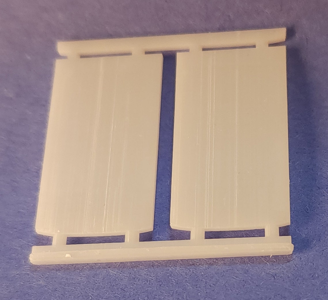 Window Blinds 40 Pack for HO Scale Buildings 9mm X 18mm 1:87 - Etsy