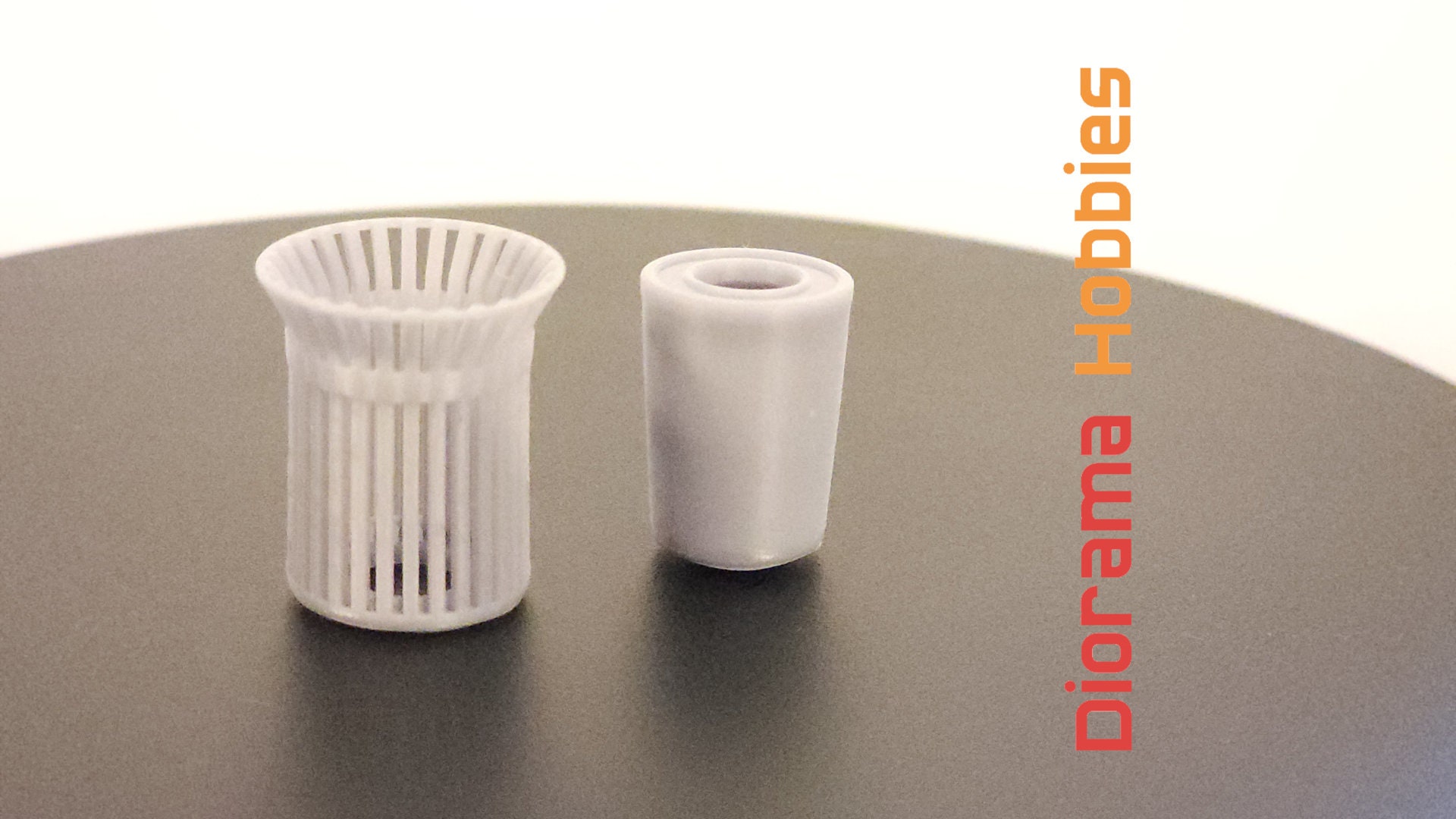 Slatted Steel Trash Cans (6 Pack) HO, S, and O Scales - Etsy