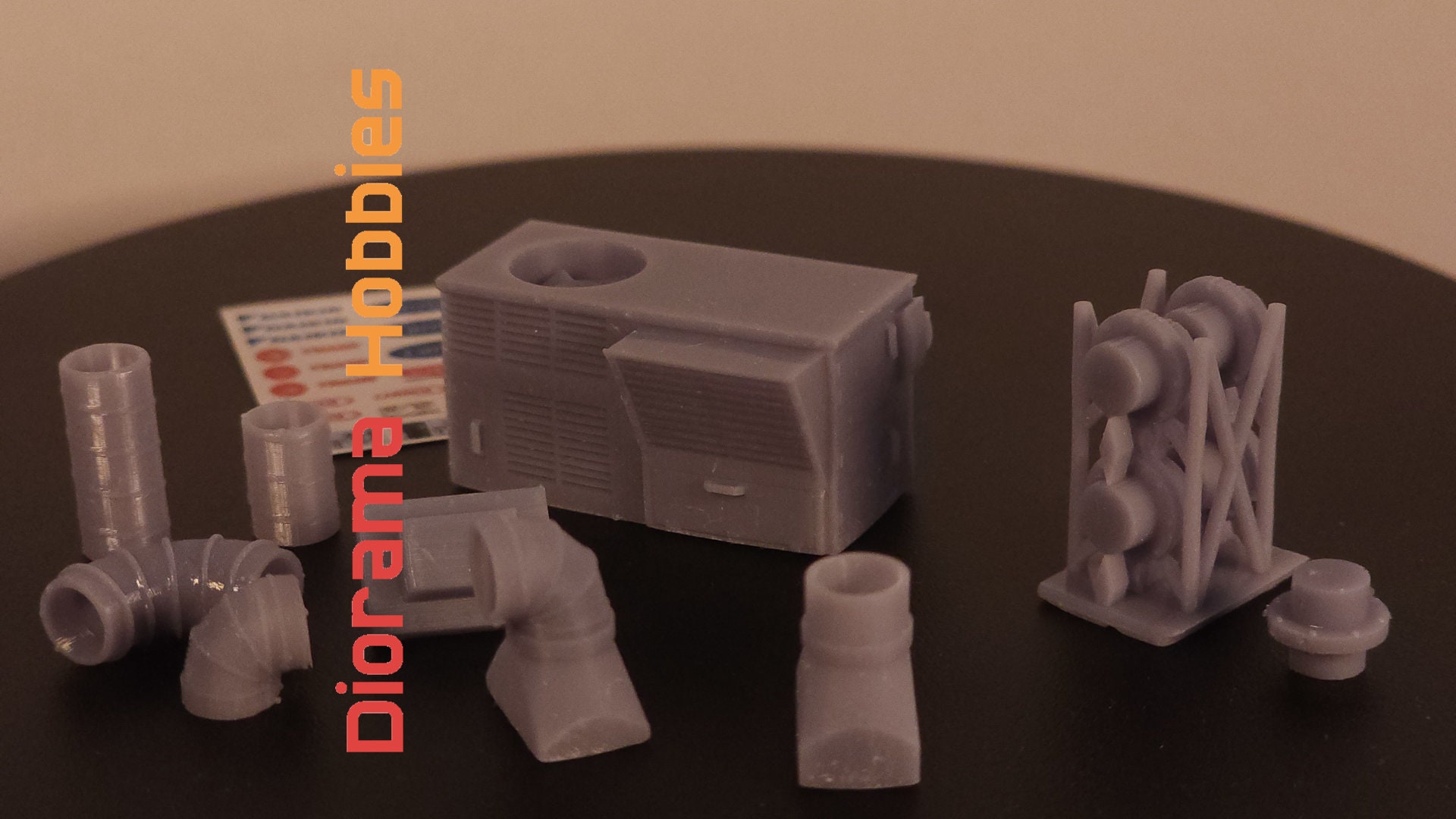 HVAC Kit 3 - Air Ducts & Air Conditioner HO Scale 1:87 - Etsy
