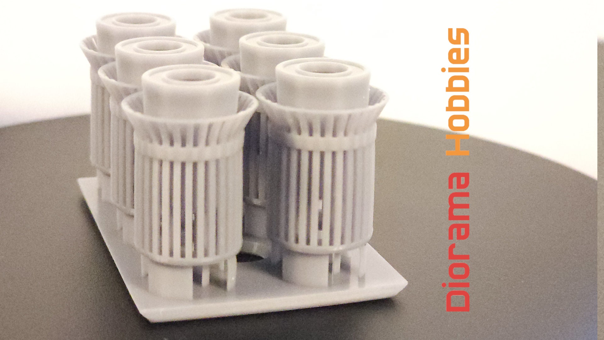 Slatted Steel Trash Cans (6 Pack) HO, S, and O Scales - Etsy