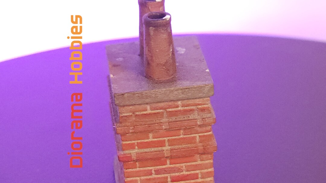 Clay Pot Chimney Double Stack - HO, S and O Scales - Etsy