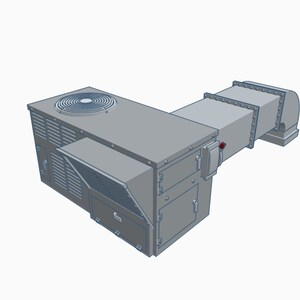 HVAC Kit 2 - Air Ducts & Air Conditioner HO Scale 1:87 - Etsy