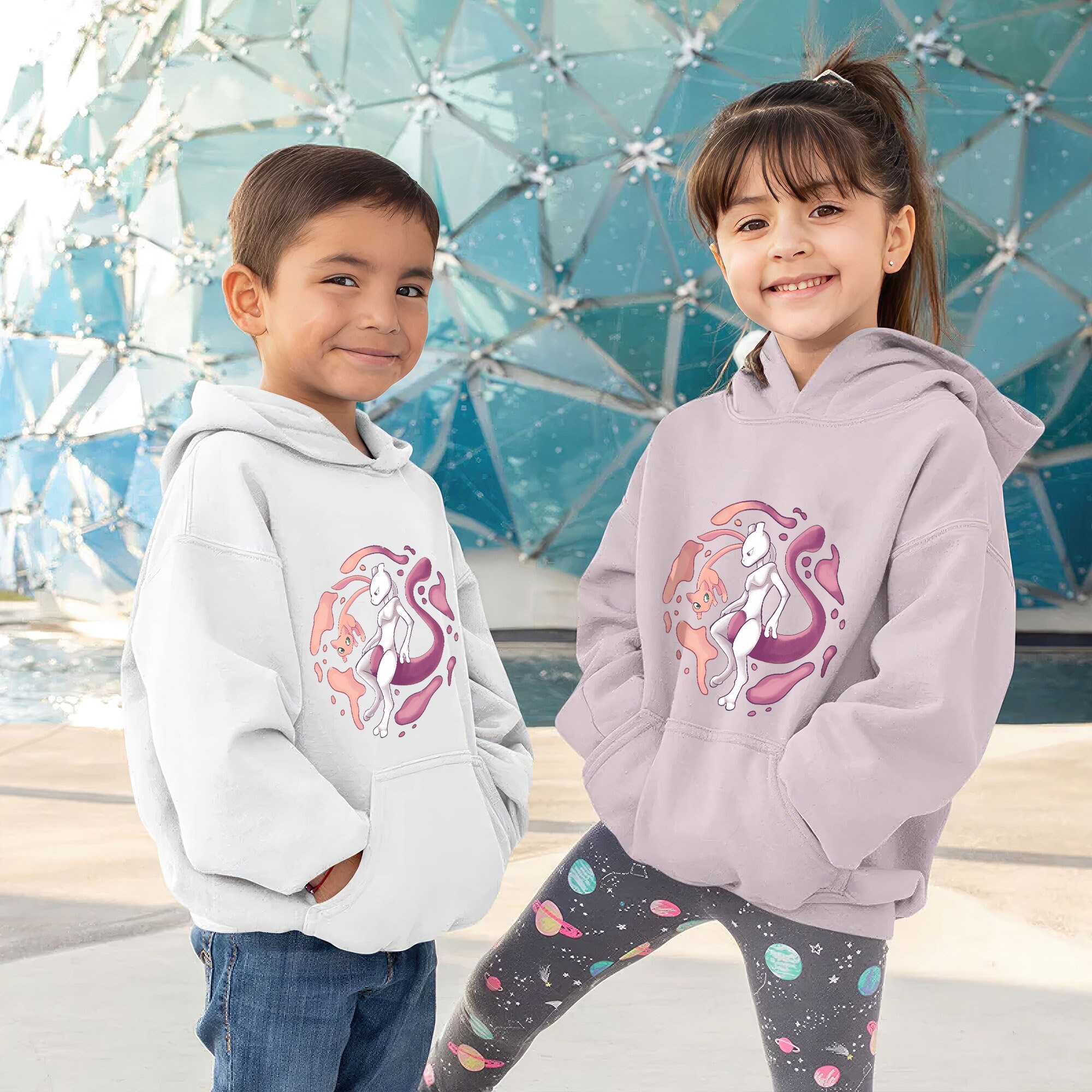 Mewtwo Mew Hoodie Shirt Mew Hoodie Mew Sweatshirt Mewtwo Mew - Etsy