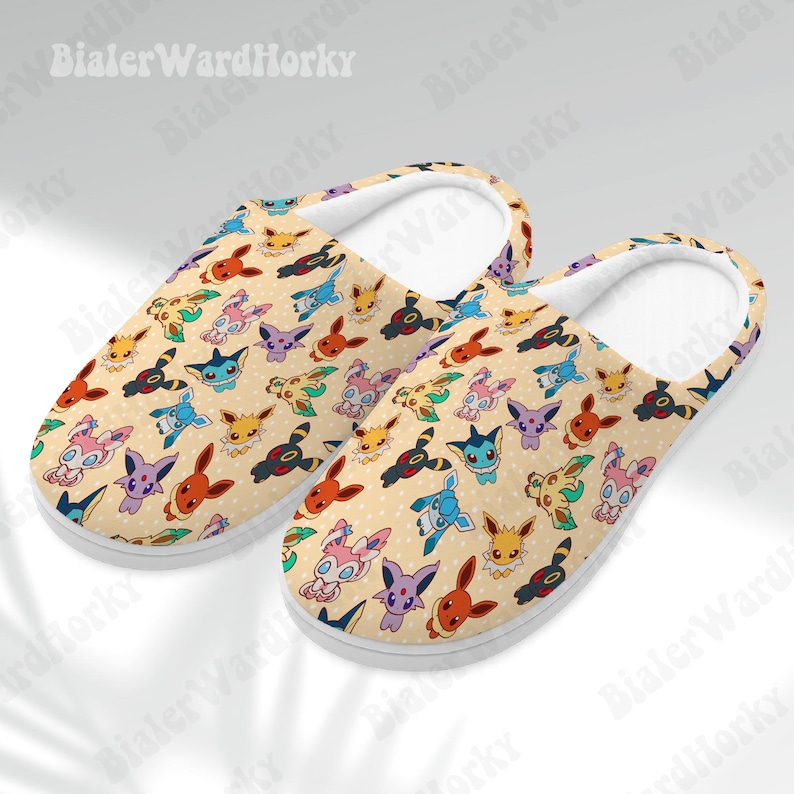 Chibi Evolutions Slippers - Anime House Shoes - Footwear Gamers - Cozy ...