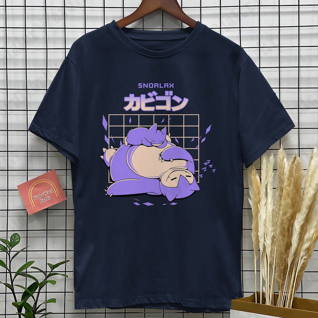 Snorlax Munchlax Sleepy Funny T-shirt Unisex Shirt Snorlax Family Shirt ...