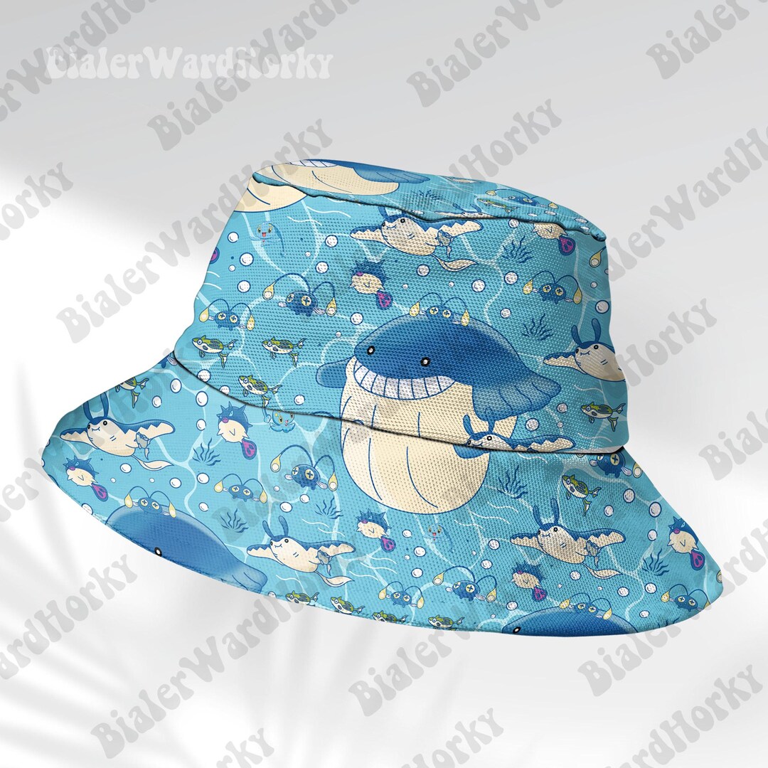 Oceanic Bucket Hat Funny Bucket Cute Hat Anime Bucket Wailmer Gifts - Etsy