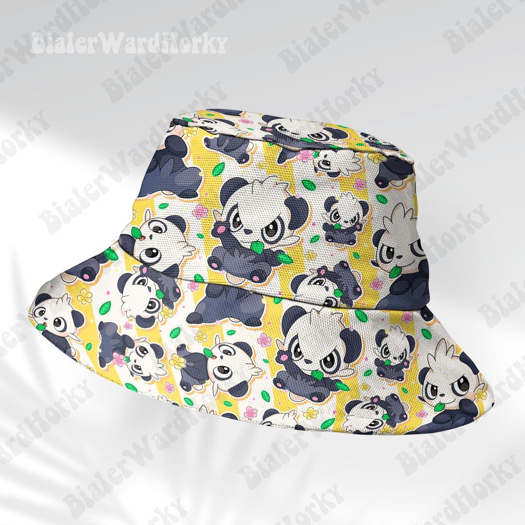 Pancham Bucket Hat Aloha Bucket Panda Anime Shirt Pancham Gifts - Etsy