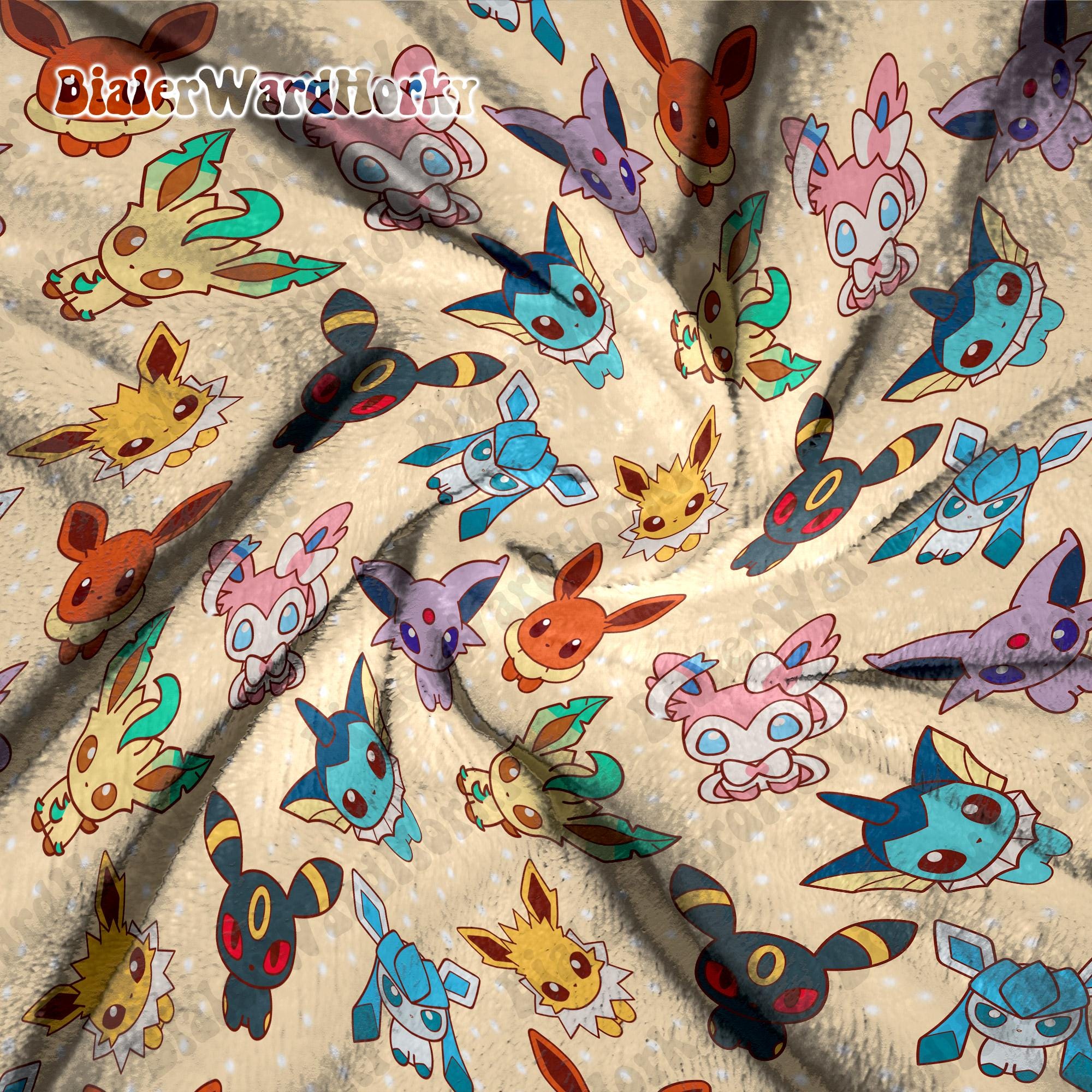 Chibi Evolution Fleece Blanket Fox Anime Blanket Gifts - Etsy