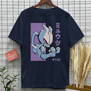 Mewtwo Unisex T-shirt Graphic Tee Homage Shirt Monster Kawaii Shirt ...