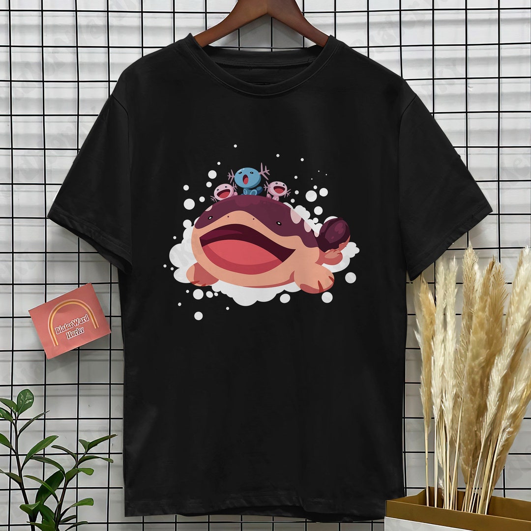 Wooper Clodsire Cute Unisex T-shirt Graphic Tee Upah Paldean Wooper Tee ...