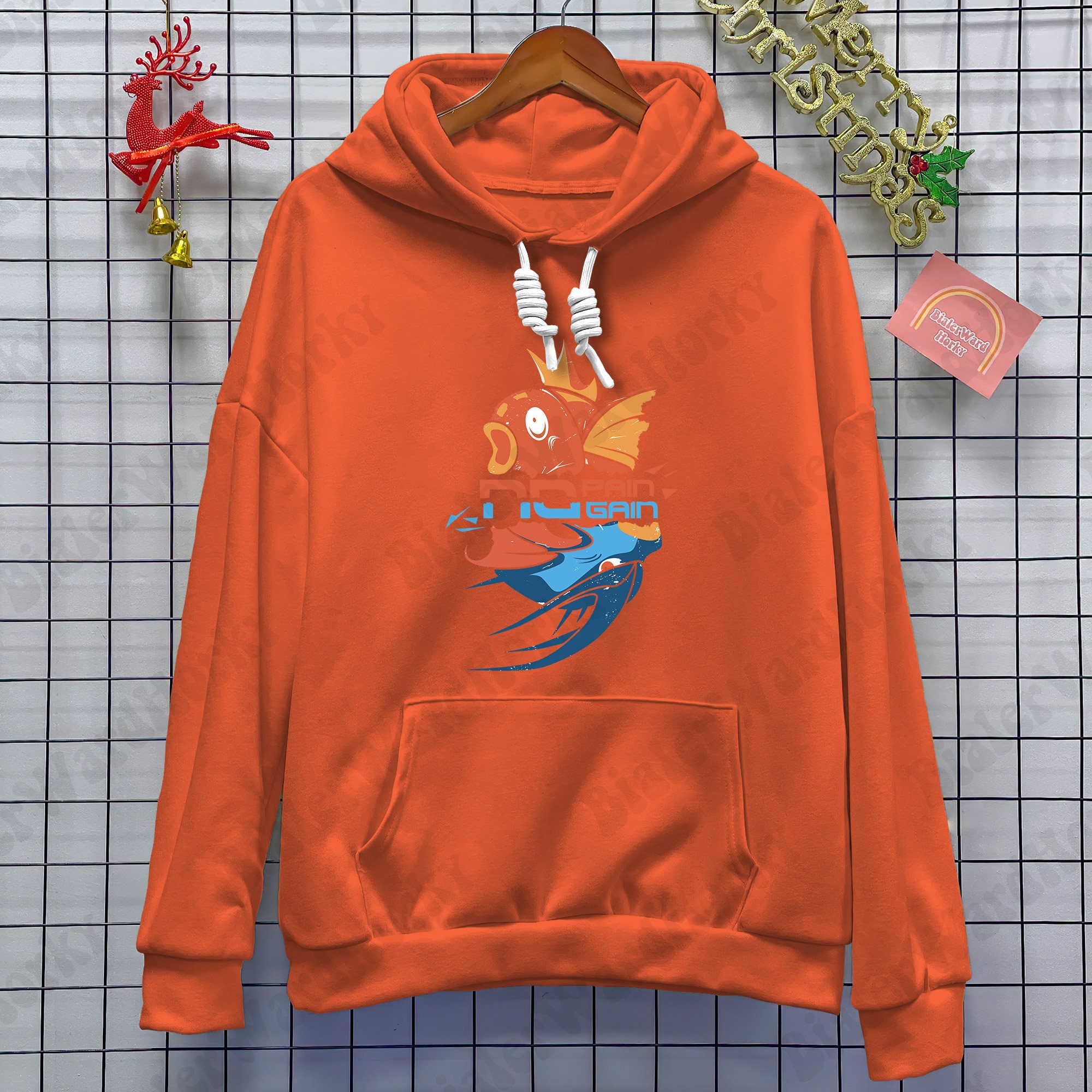 Magikarp Gyarados Unisex Hoodie Shirt No Pain No Gain Tee - Etsy
