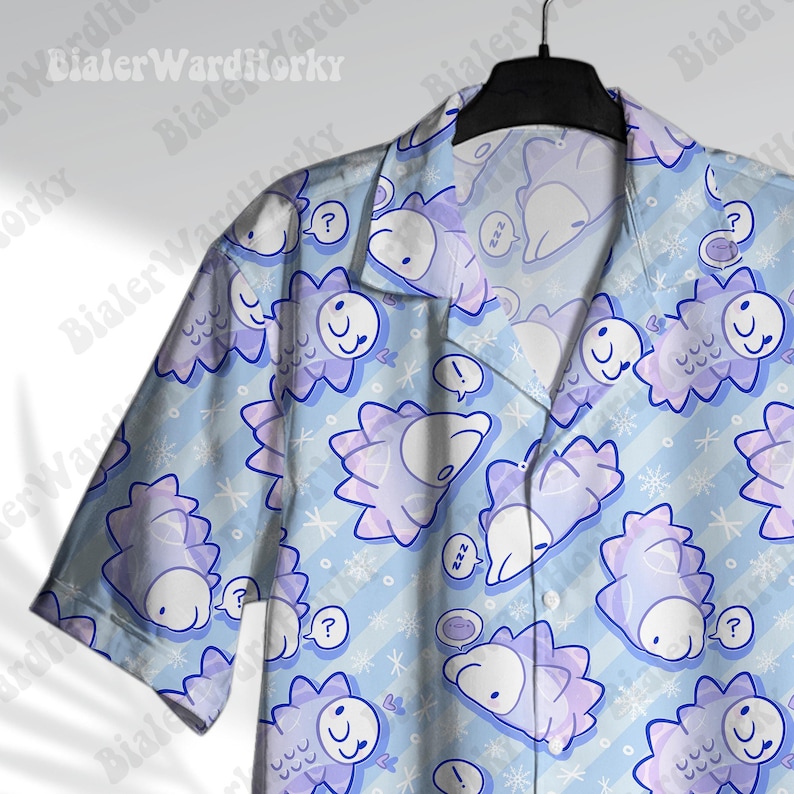 Snom Hawaiian Shirt: Ice Bug Anime Aloha Shirt Gift - Etsy