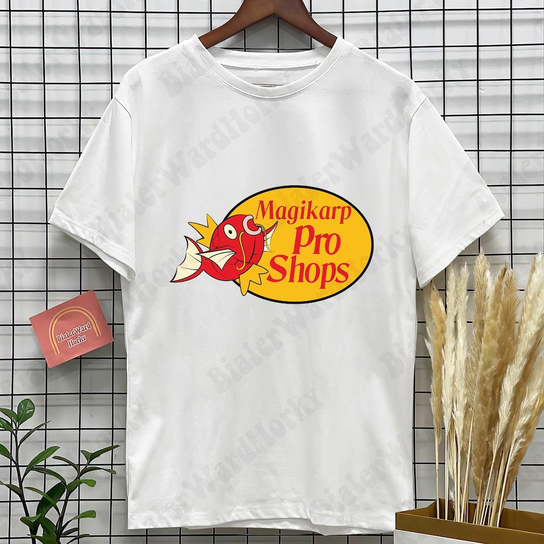 Magikarp Pro Shops T-shirt Funny Shirt Magikarp Gyarados Homage ...