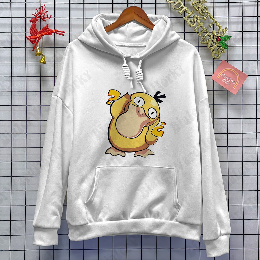 Funny Psyduck Hoodie Shirt Cute Hoodie Graphic Tee Psyduck - Etsy