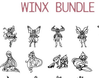 Winx Clipart Svg - Etsy
