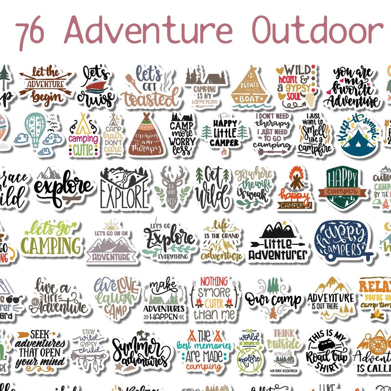 Outdoor Stickers - Etsy