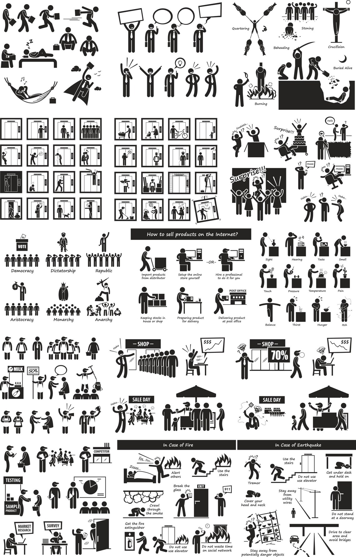 Pictogram SVG Clipart Single Pages Printable Digital Sublimation ...