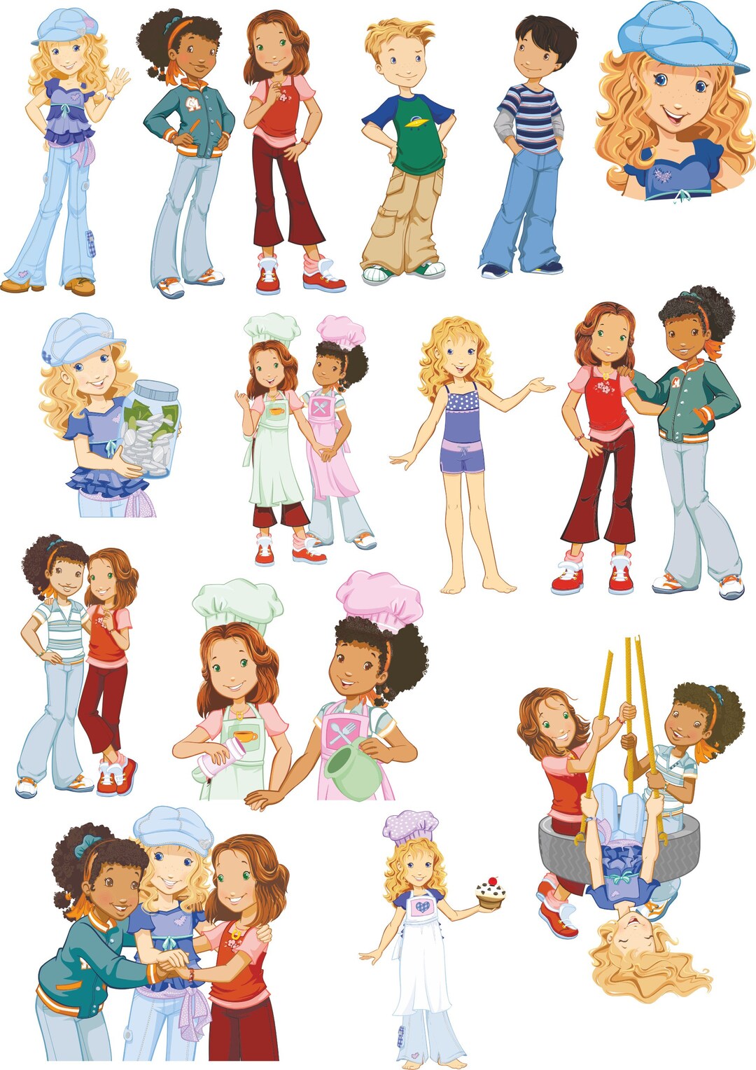 Teens SVG Clipart Sheet Bundle Printable Digital Sublimation - Etsy