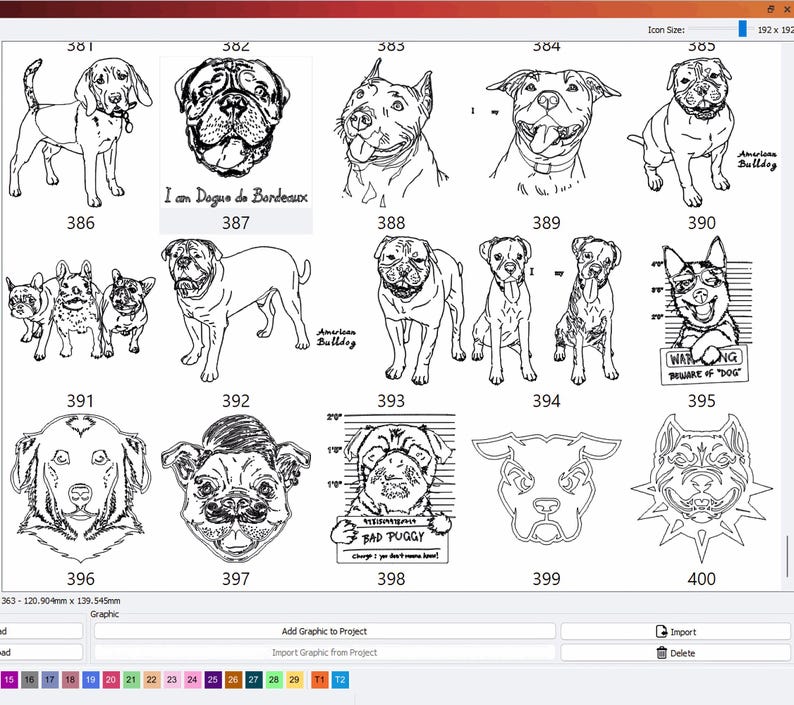 400 Dog Cartoon Lightburn LBART Files | Cute Puppy Engraving Designs ...