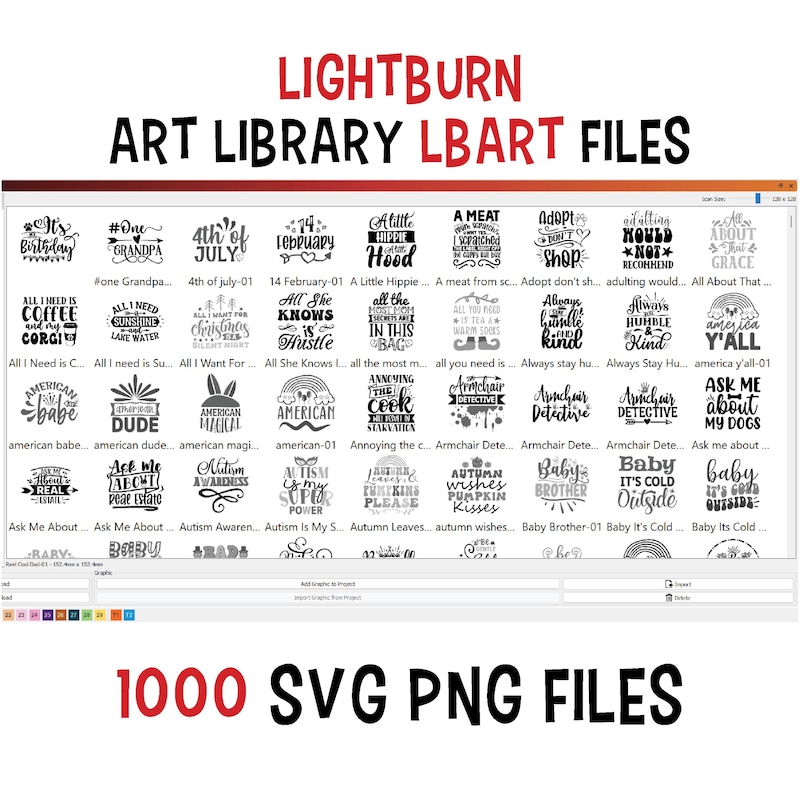 Lightburn Free Art - Etsy