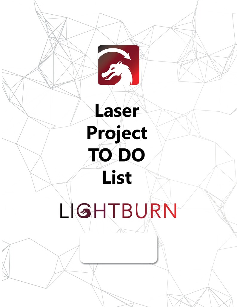 365 Page Laser Cut Engrave Projects to Do List Inderactive PDF ...