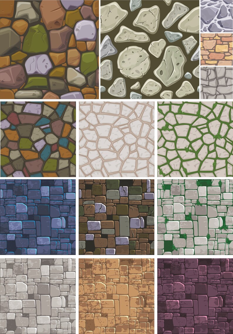 Stone Texture SVG Clipart Single Pages Printable Digital Sublimation ...