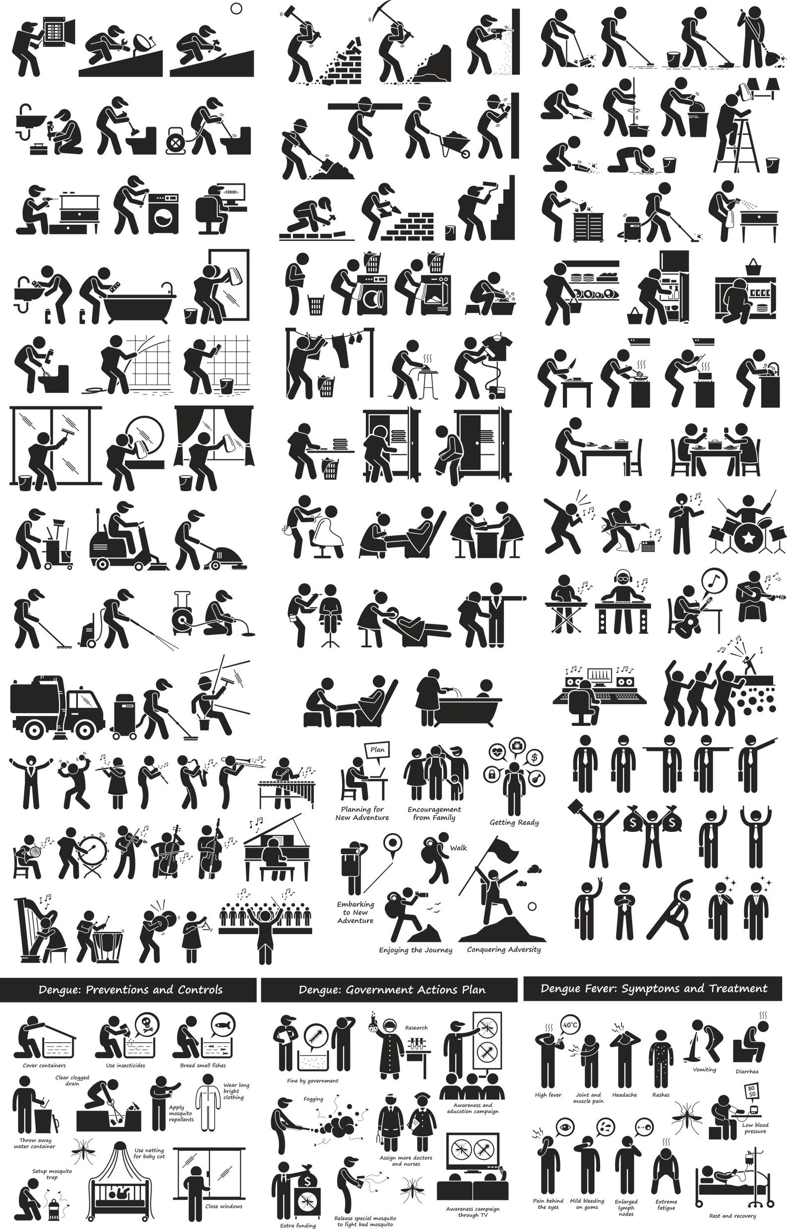 Pictogram SVG Clipart Single Pages Printable Digital Sublimation ...