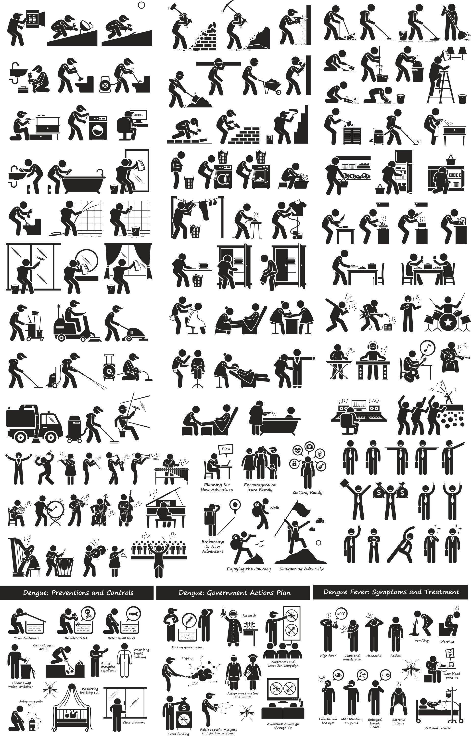 Pictogram SVG Clipart Single Pages Printable Digital Sublimation ...