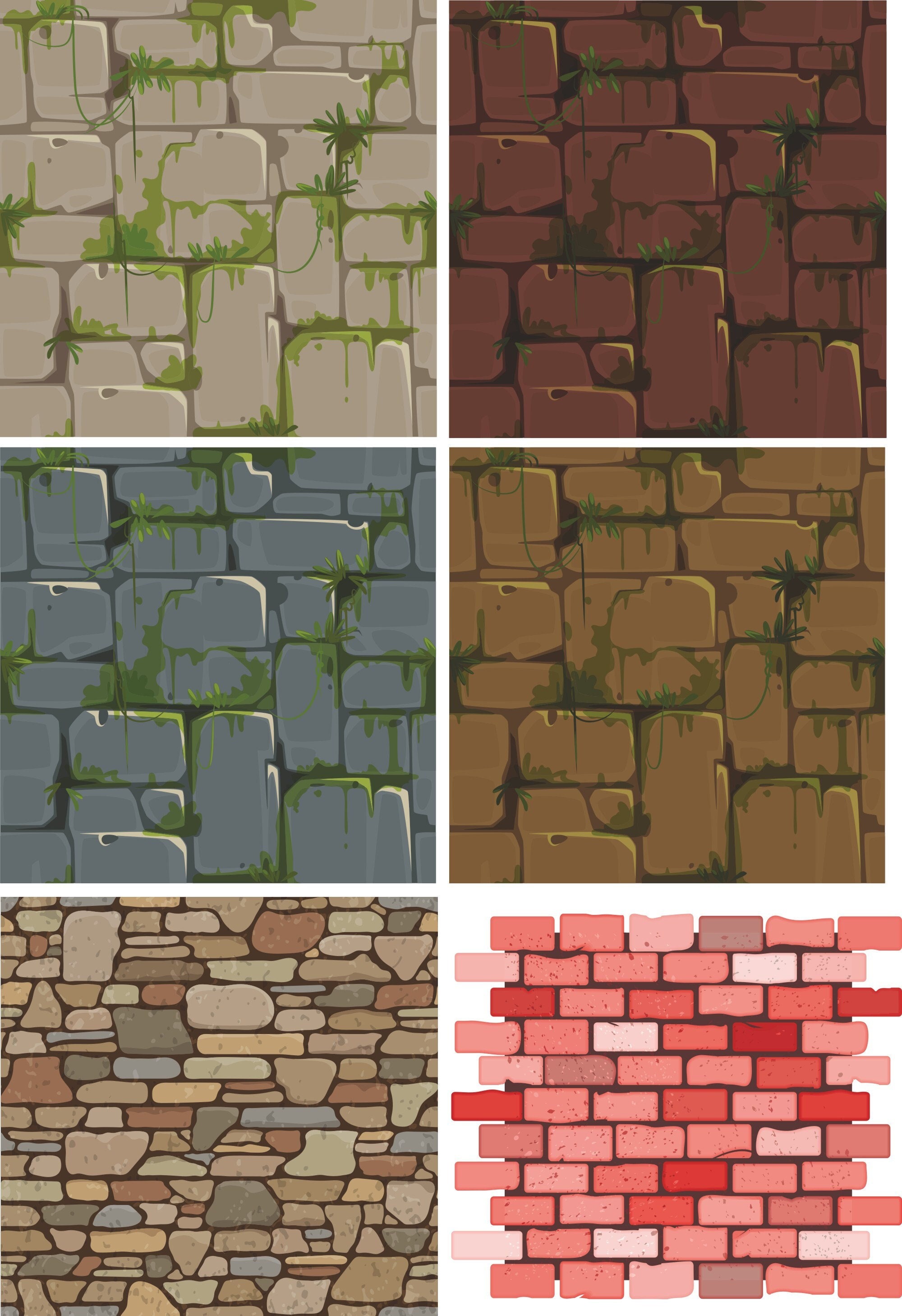 Stone Texture SVG Clipart Single Pages Printable Digital Sublimation ...