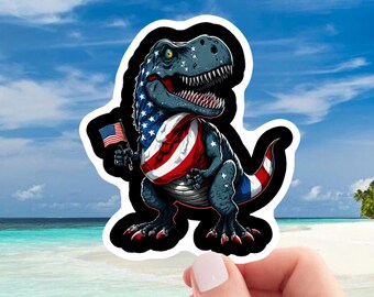 I Am Unstoppable T-rex Sticker Laptop Sticker Water Bottle Sticker ...