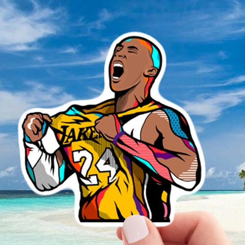 Kobe Bryant Vinyl Sticker - Etsy
