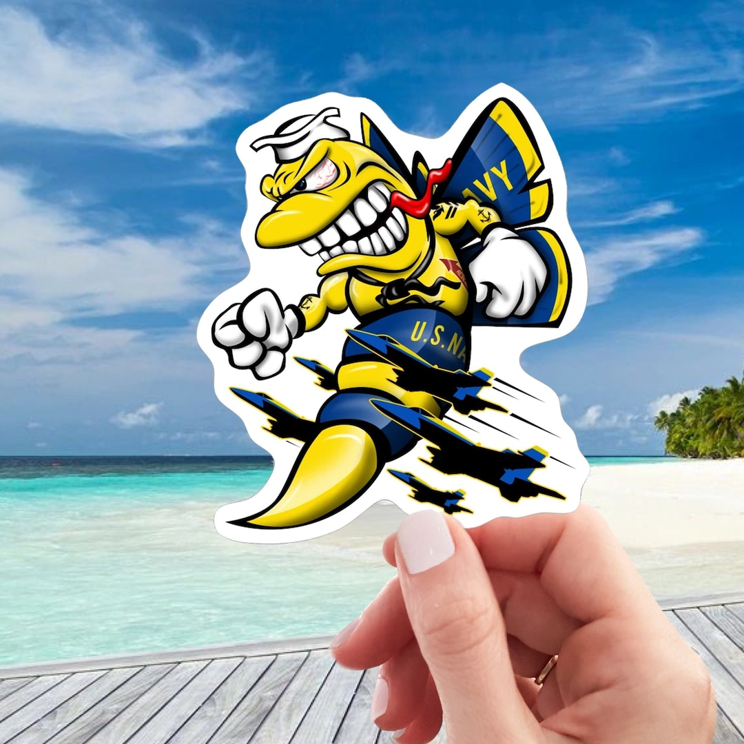 Blue Angels Sticker Laptop Sticker Water Bottle Sticker - Etsy
