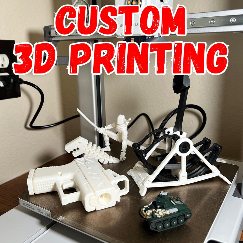 Custom 3d Printing - Etsy