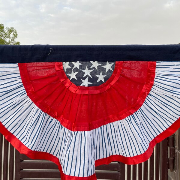 Patriotic Bunting - Etsy