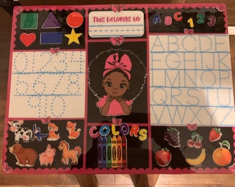 Folding Tray Table Learning Table Custom TV Tray Kids Learning Table ...