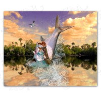 24x36 Florida West Coast Common Inshore & Nearshore Fishes Poster ...