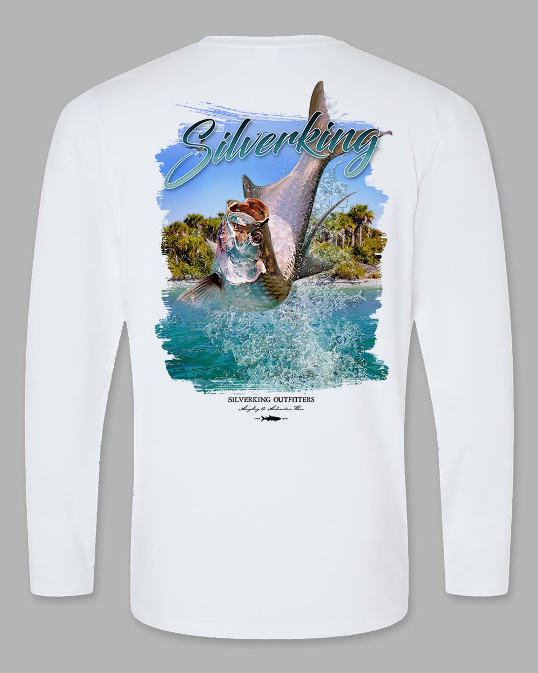 Tarpon Performance UPF Long Sleeve Fishing Shirt, UV Protection ...
