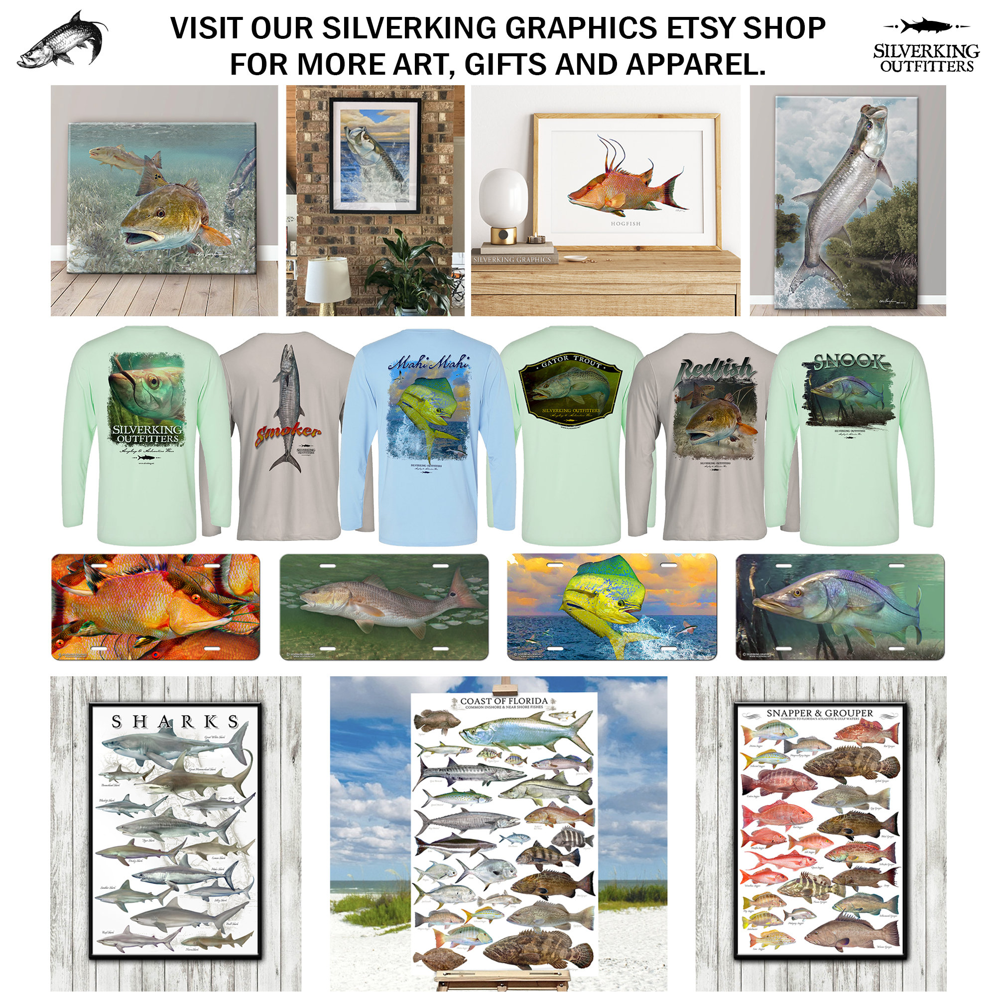 Fishing License Plate Fisherman Tripletail Decorative License Plate ...