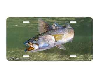 License Plate Trout - Etsy