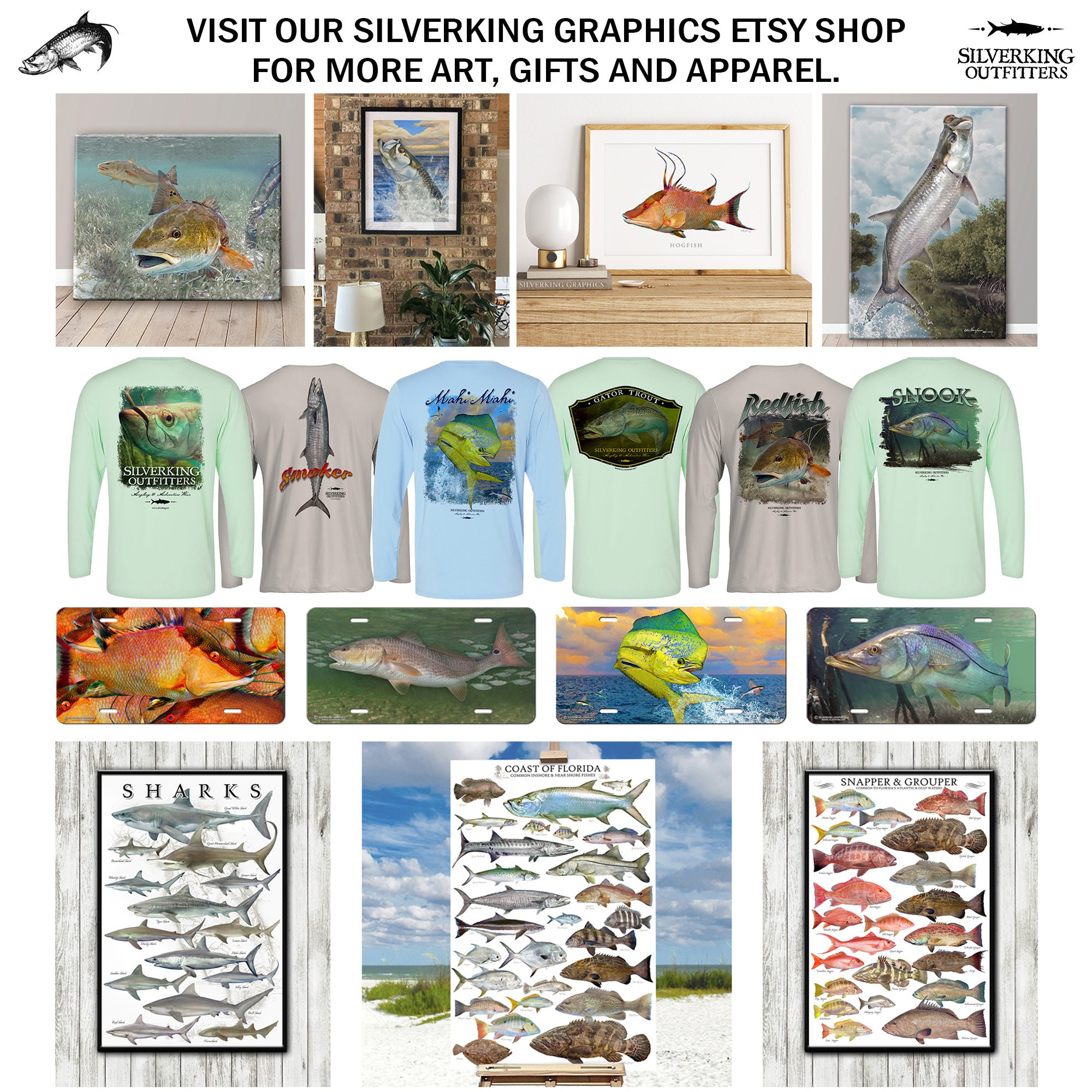 Redfish License Plate, Fisherman Decorative License Plate, Redfish ...