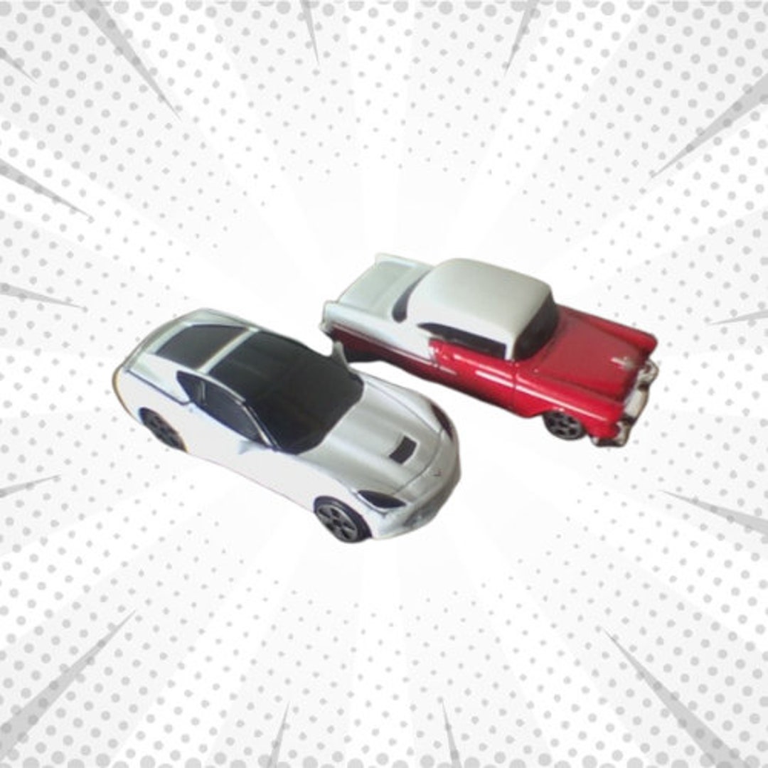 Team Chevy Corvette - 2 Quality Hotwheels - Etsy