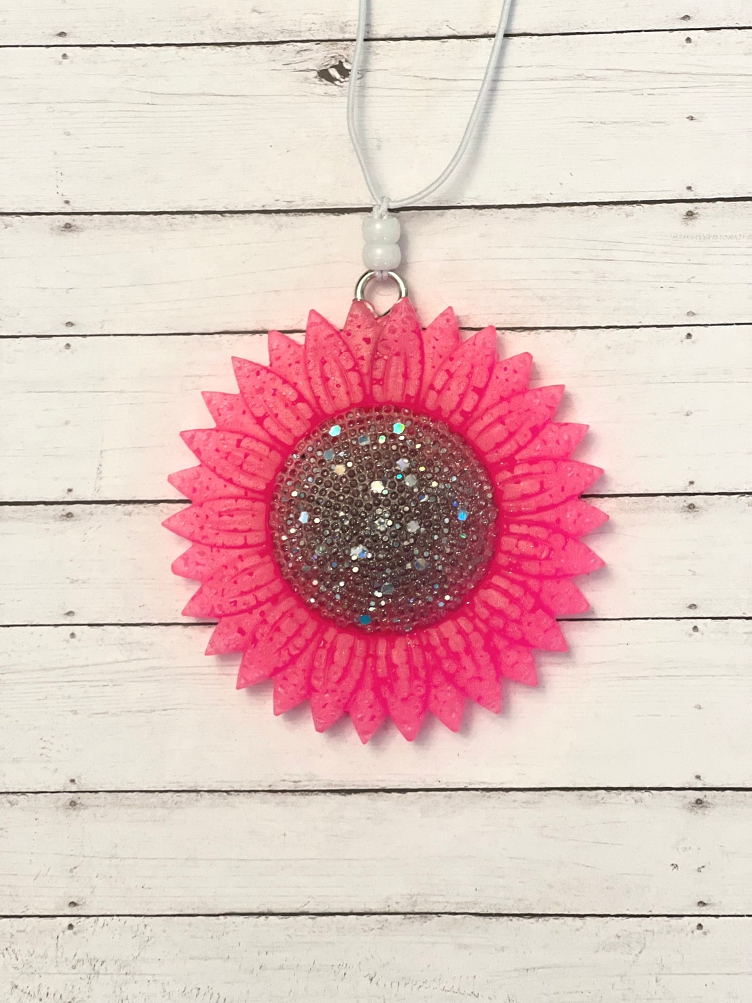 Neon Sunflowers With Glitter - Etsy