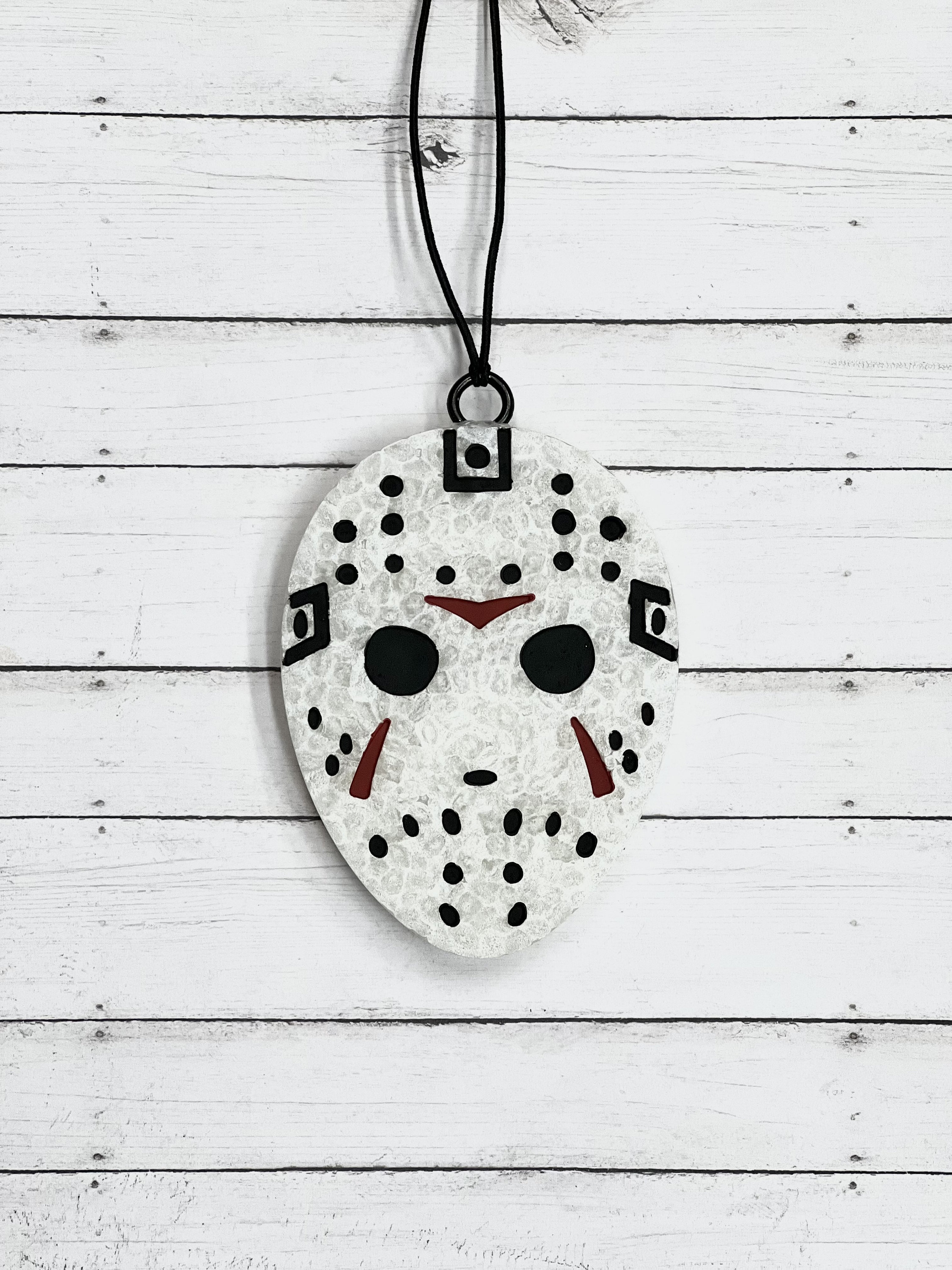 Horror Film Hockey Mask Freshie - Etsy